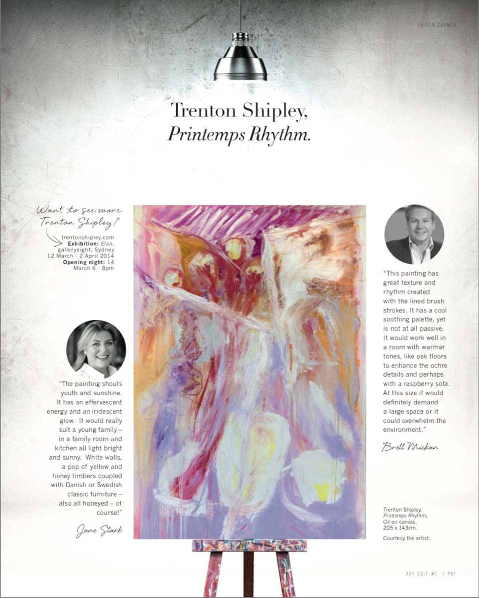 ART EDIT Magazine - TRENTON SHIPLEY